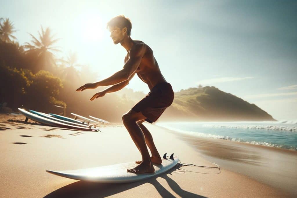 How to Pop Up on a Surfboard